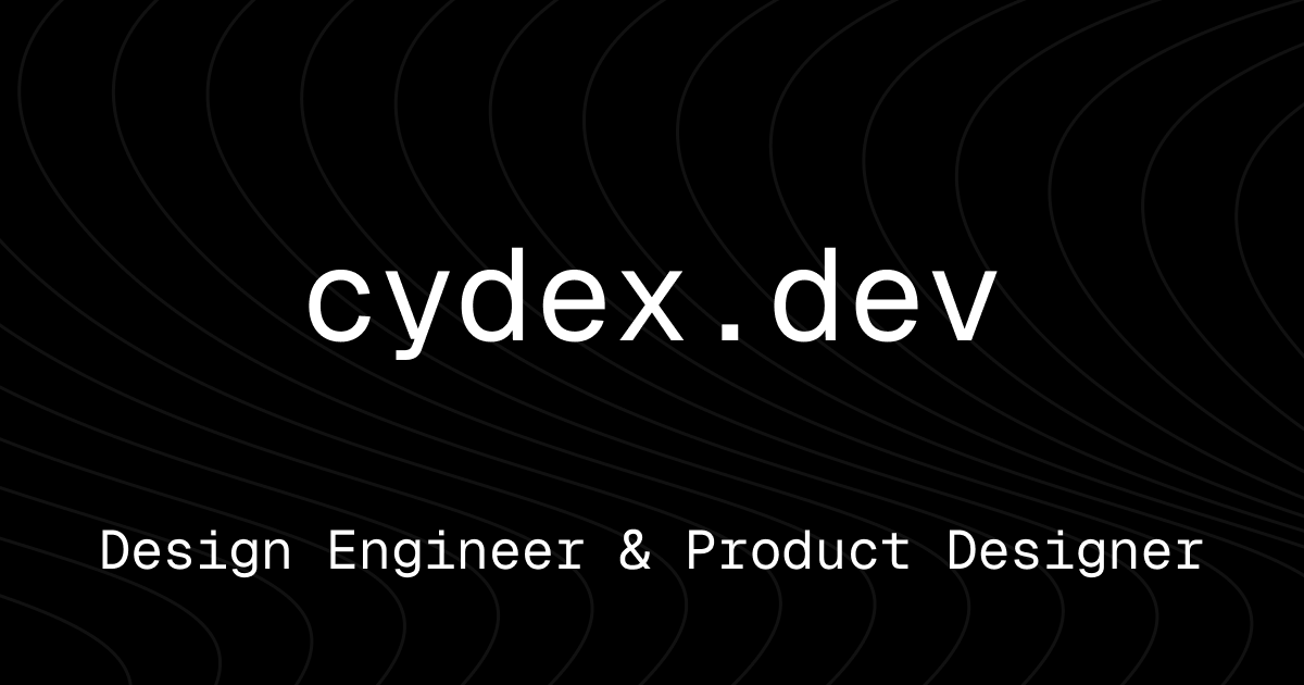 Works - Project Portfolio & Case Studies | cydex.dev